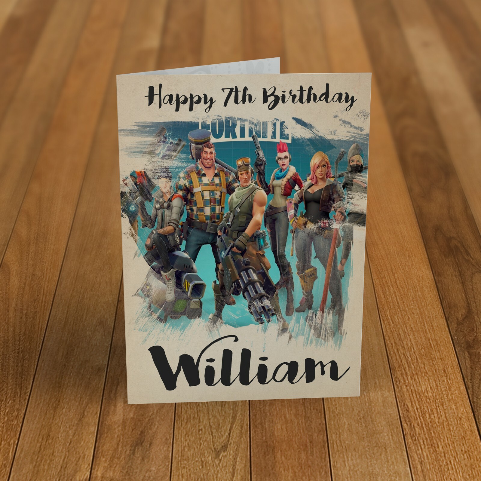 FORTNITE Personalised Birthday Card for Son Grandson Nephew Brother ...