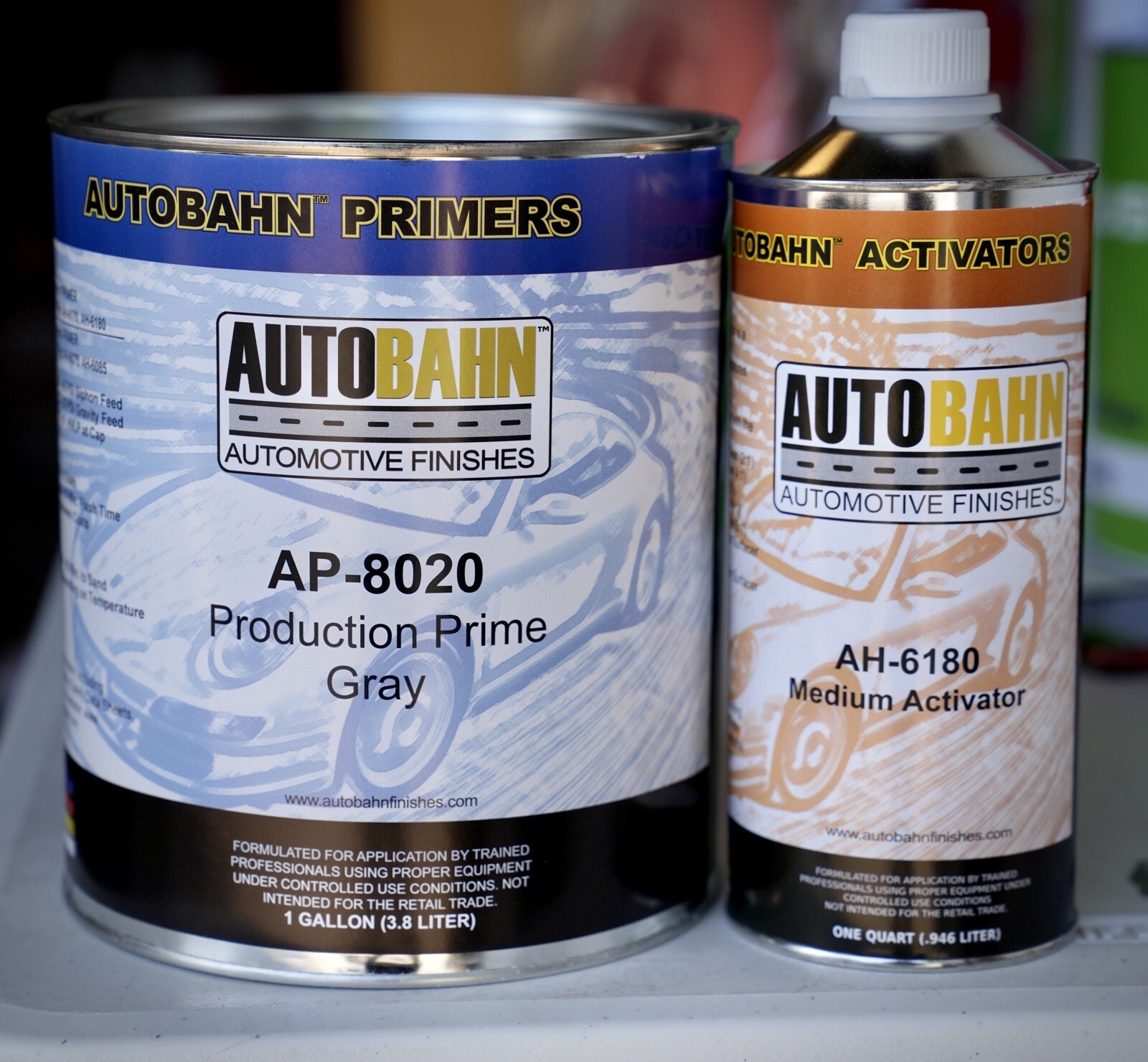 Autobahn 2K Production Primer Surfacer Gray GALLON Kit Automotive ...