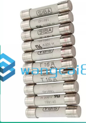 QTY:10 New For SIBA 7006565 T1.6A 1.6A Time fuse H500V 6.3x32mm | eBay