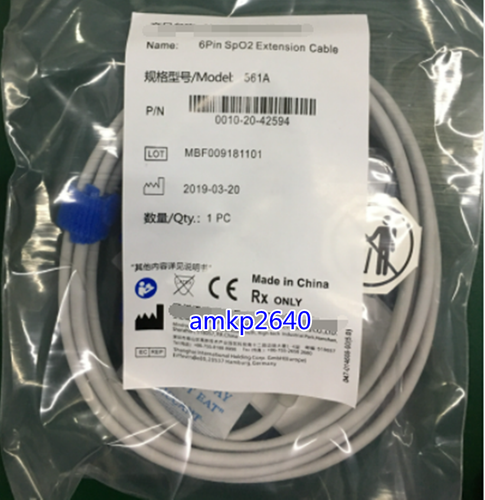 For mindray PM7000/PM8000/PM9000MEC1/2000 6-pin blood oxygen main cable ...