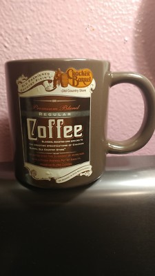 Large Coffee Mug County Fixin's Premium Blend Regular Coffee Cracker ...
