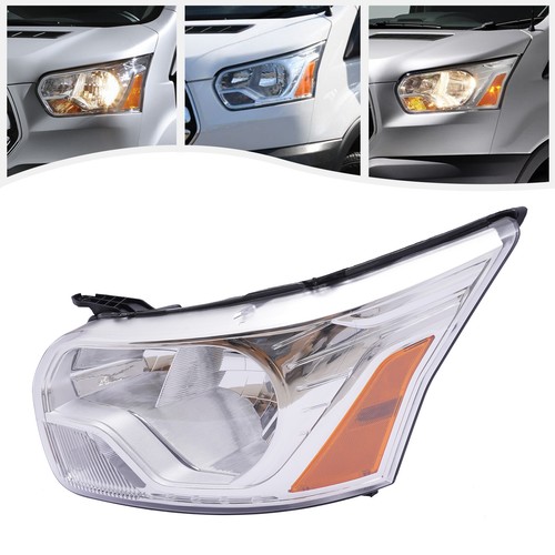 Left Halogen Headlight For Ford Transit 2015-2022 Driver Side Headlamp ...