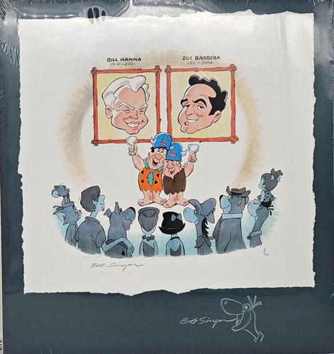 Hanna/Barbera Tribute Giclee On Paper Signed+Remarked by Bob Singer ...
