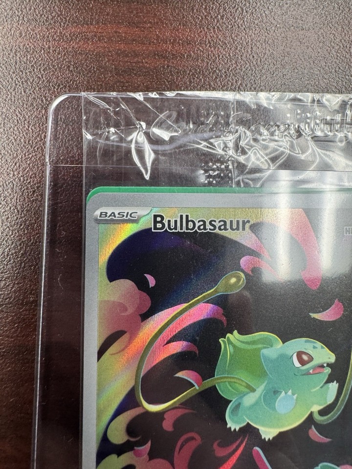 Pokémon TCG Bulbasaur 133/132 Mega Evolutions Box Topper Promo SEALED ...