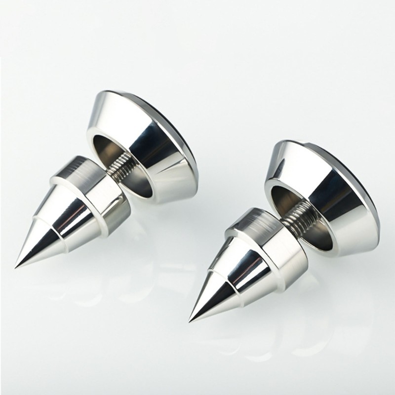 M6 M8 HIFI Speaker Amplifier Spikes Shock-proof Foot Pad Stainless ...