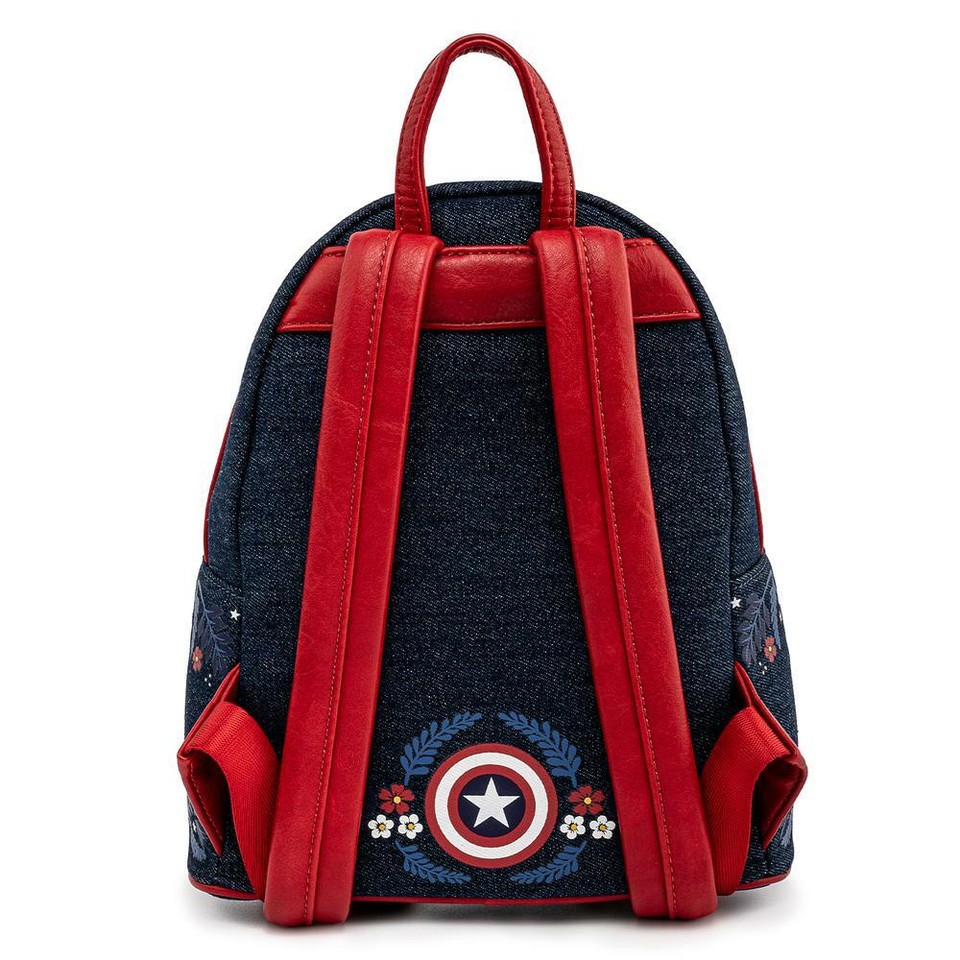 Loungefly Marvel Captain America 80th Anniversary Mini Backpack | eBay