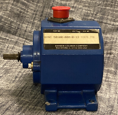 Governor Actuator 12V DYNC 50100-000-0-12 Barber Coleman | eBay