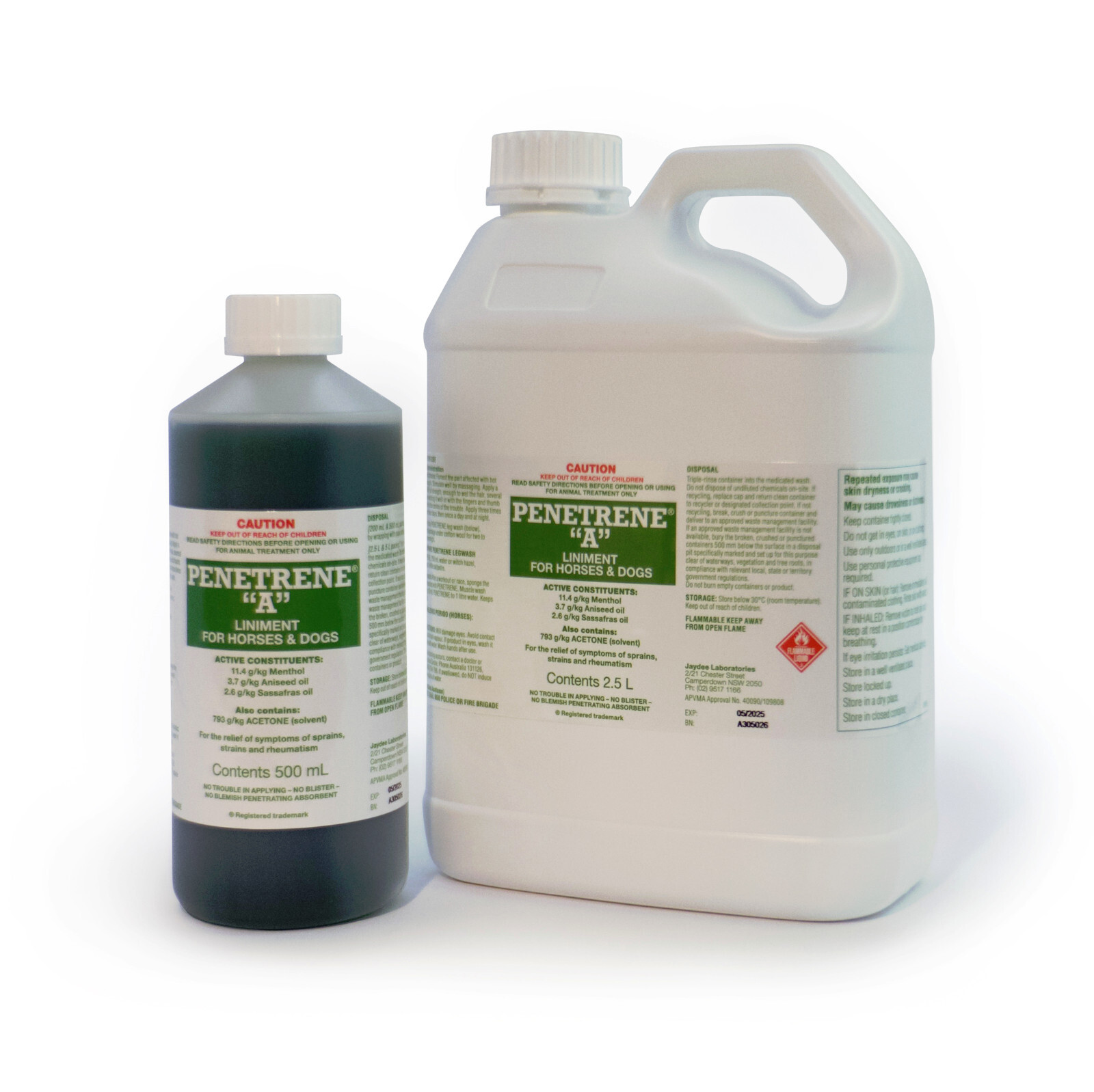 Penetrene 'A' Liniment 500mL - Muscle Relief for Dogs & Horses | eBay ...