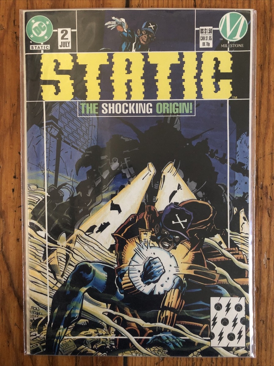 Static Shock Comic Cover