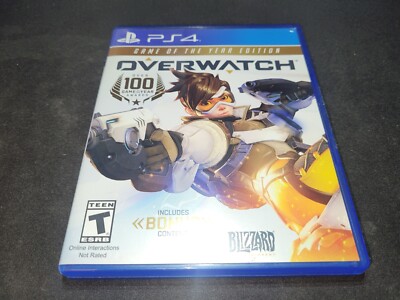 Overwatch Game of the Year Edition Sony Playstation 4 PS4 LN PERFECT ...