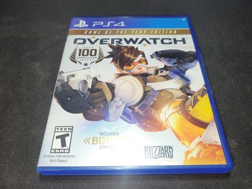 Overwatch Game of the Year Edition Sony Playstation 4 PS4 LN PERFECT ...