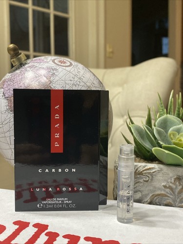 Prada CARBON Luna Rossa Eau De Parfum Mens Cologne Sample Spray 1.2ml ...