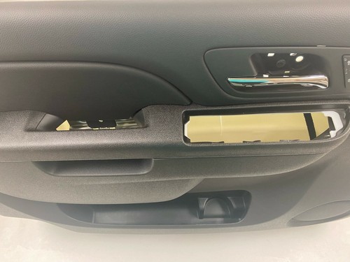 Chevrolet Silverado GMC Sierra extended cab black Driver Door Panel OEM ...