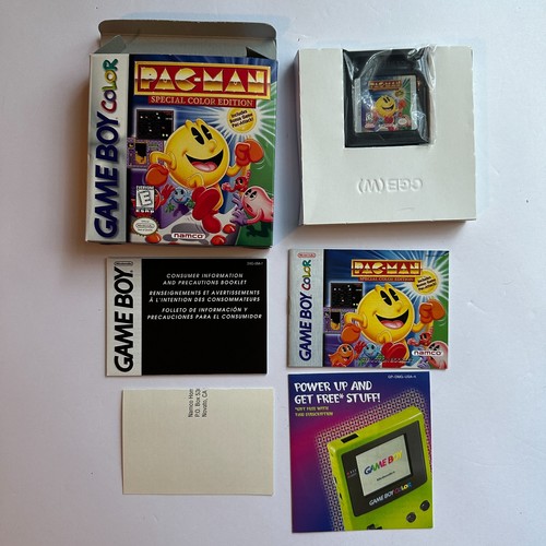 Pac-Man: Special Color Edition (Nintendo Game Boy Color) GBC CIB ...