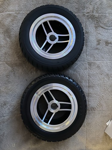 Pair Of Two Pride/Go-go Scooter 8x2.5 Aluminum Alloy Wheels Keyed Heavy ...