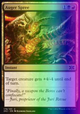 MTG Magic the Gathering Auger Spree (178/603) Double Masters 2022 NM ...