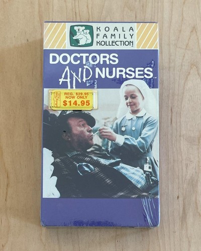 DOCTORS AND NURSES (1981) Sealed VHS VidAmerica Family Comedy Children ...