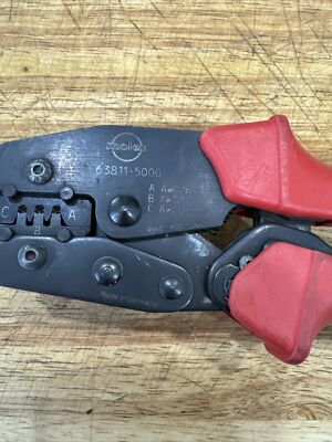 63811-5000 Crimp Tool 24-16 AWG Molex Hand Tool Crimper MADE IN GERMANY ...
