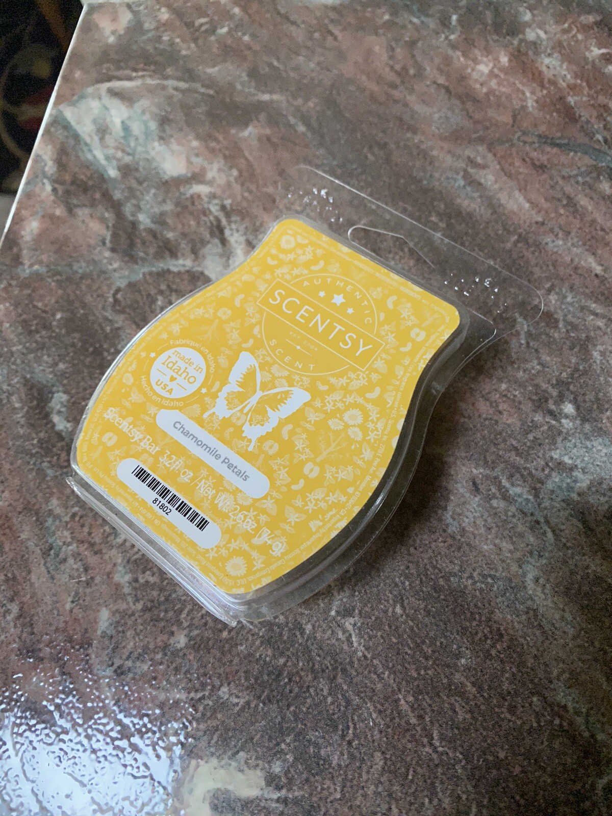 NEW - Authentic SCENTSY Scent 3.2fl Oz Wax Bar CHAMOMILE PETALS Rare ...