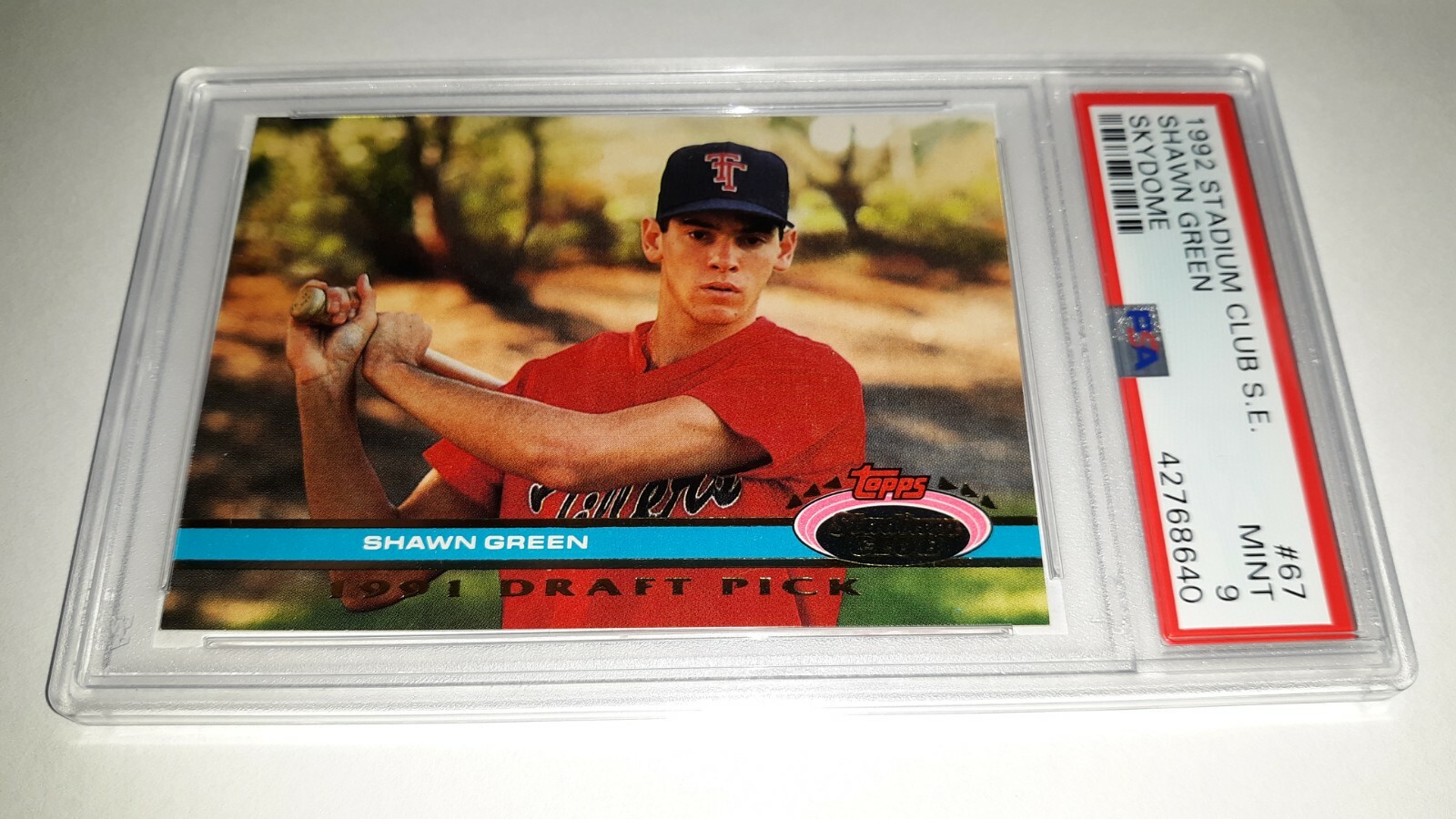 1991 Topps Stadium Club Skydome - #67 Shawn Green (RC) for sale online ...