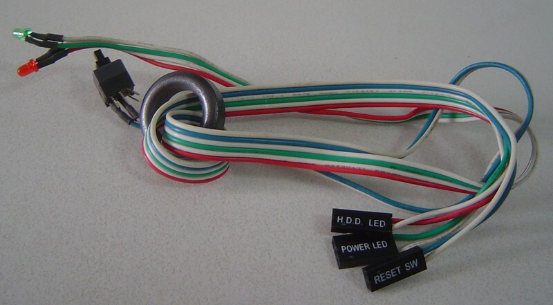 X0423-CABLES RESET-SW POWER-LED H.D.D-LED | eBay