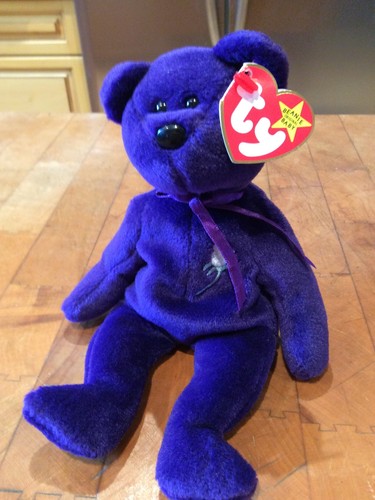 1997 Princess Diana TY Beanie Baby Mint with tags. PE pellets. No ...