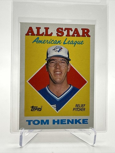 1988 Topps Tom Henke Baseball Card #396 Mint FREE SHIPPING | eBay
