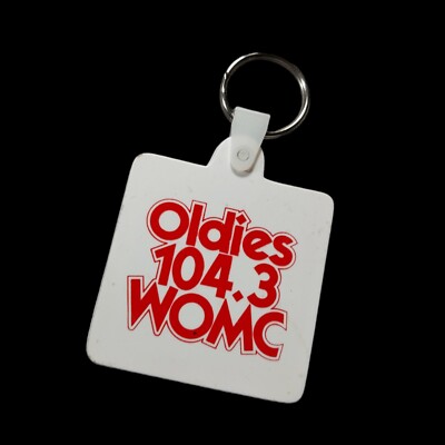 Oldies 104.3 WOMC Rubber Keychain Detroit Michigan | eBay