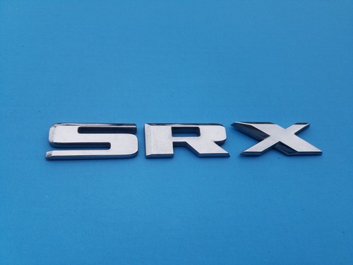 10 11 12 13 14 15 16 CADILLAC SRX REAR LID CHROME EMBLEM LOGO BADGE OEM ...