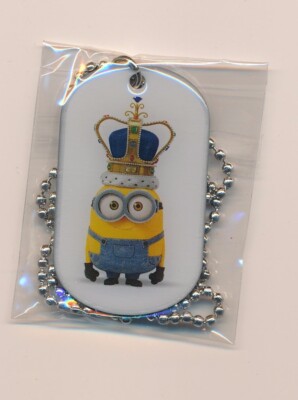 MINIONS THE MOVIE SINGLE REGULAR DOG TAG #13 FROM 2015 | eBay