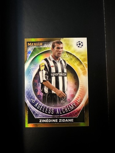 2022-23 Topps Merlin Zinedine Zidane, Ageless Alchemy Gold 08/50 ...
