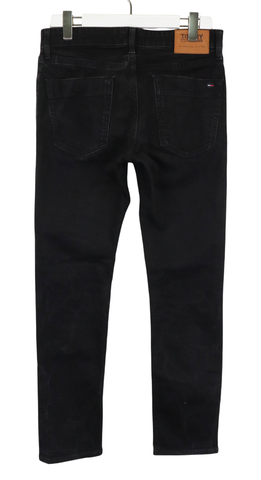TOMMY HILFIGER Scanton Slim Black Comfort Jeans Men's W31/L32 Zip Fly ...