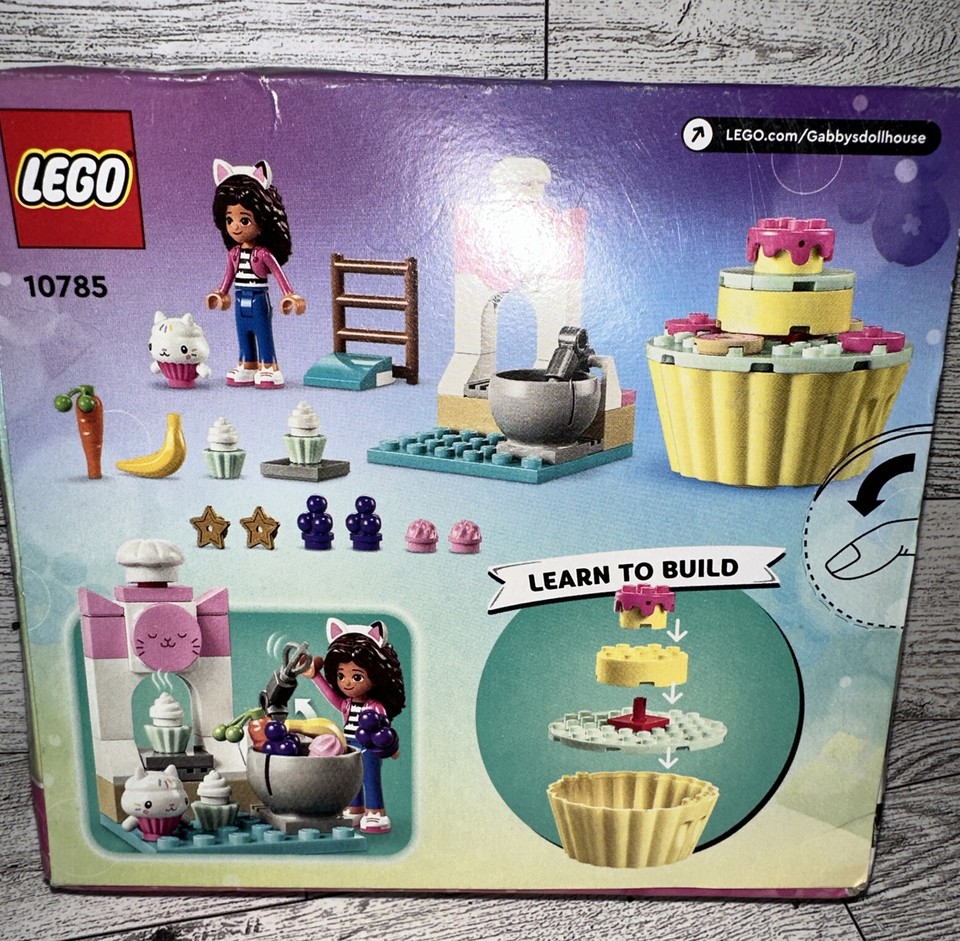 LEGO 10785 Gabby's Dollhouse Bakey with Cakey Fun Set NIP 673419378222 ...