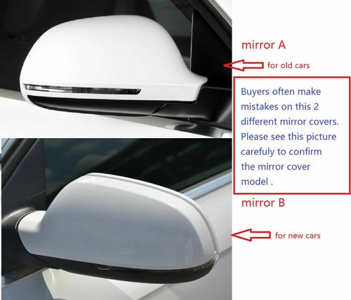 Blue Tinted Split Angle Aspherical Side Mirror Set For Audi A4 B8 A5 8T ...