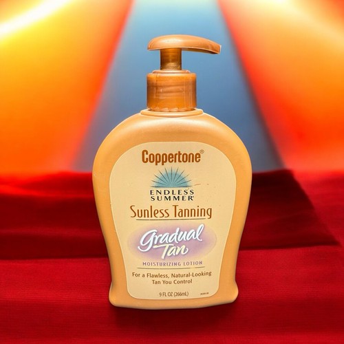 Coppertone Sunless TANNING Gradual Tan Moisturizing Lotion 9 FL Oz Pb26 ...