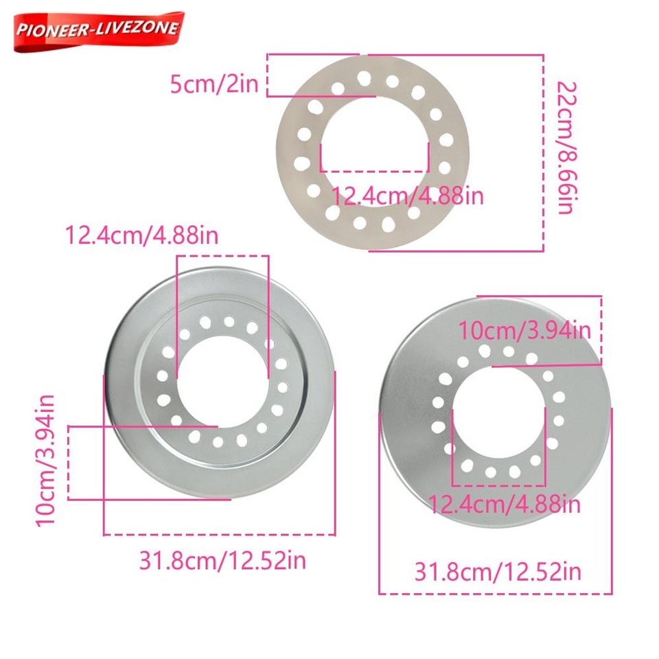 300-318 For Dodge/Ford 3/4& 1 Ton Single Rear Wheel Wheel Balance ...