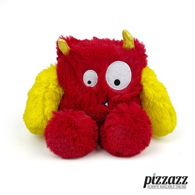 Red Monster Microwavable Toy Plush Weighted Heat Or Cool Lavender Heat ...
