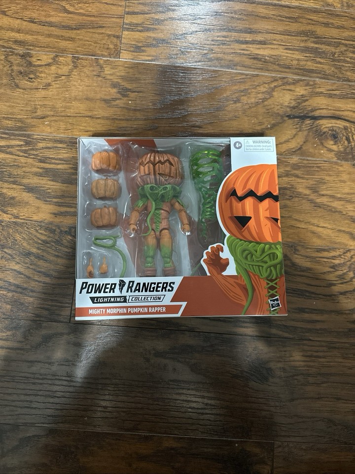 Power Rangers Lightning Collection Mighty Morphin Pumpkin Rapper Figure ...