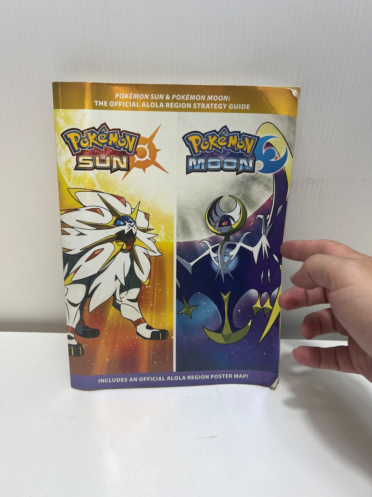 Pokemon Sun And Pokemon Moon Official Alola Region Strategy Guide Map