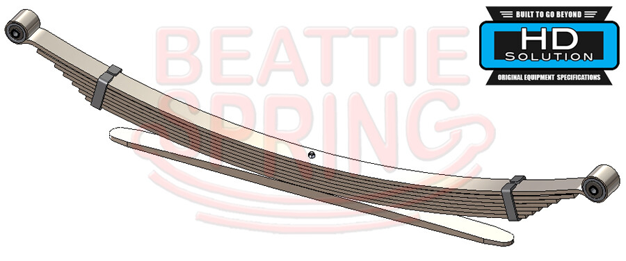 Leaf Spring for Chevy Silverado GMC Sierra 1500 2500HD 3500HD Rear 8 ...