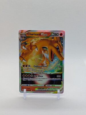 Pokemon🔥CHARIZARD VSTAR 019/159🔥MINT?!🔥Crown Zenith🔥FULL ART🔥ULTRA RARE ...