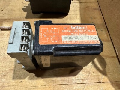 INFITEC MMR1502C 120VAC DIGITAL TIME DELAY RELAY WITH BASE W75 | eBay