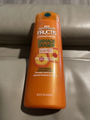 Garnier Fructis Damage Eraser Fortifying Fruit Shampoo For Damaged Hair ...