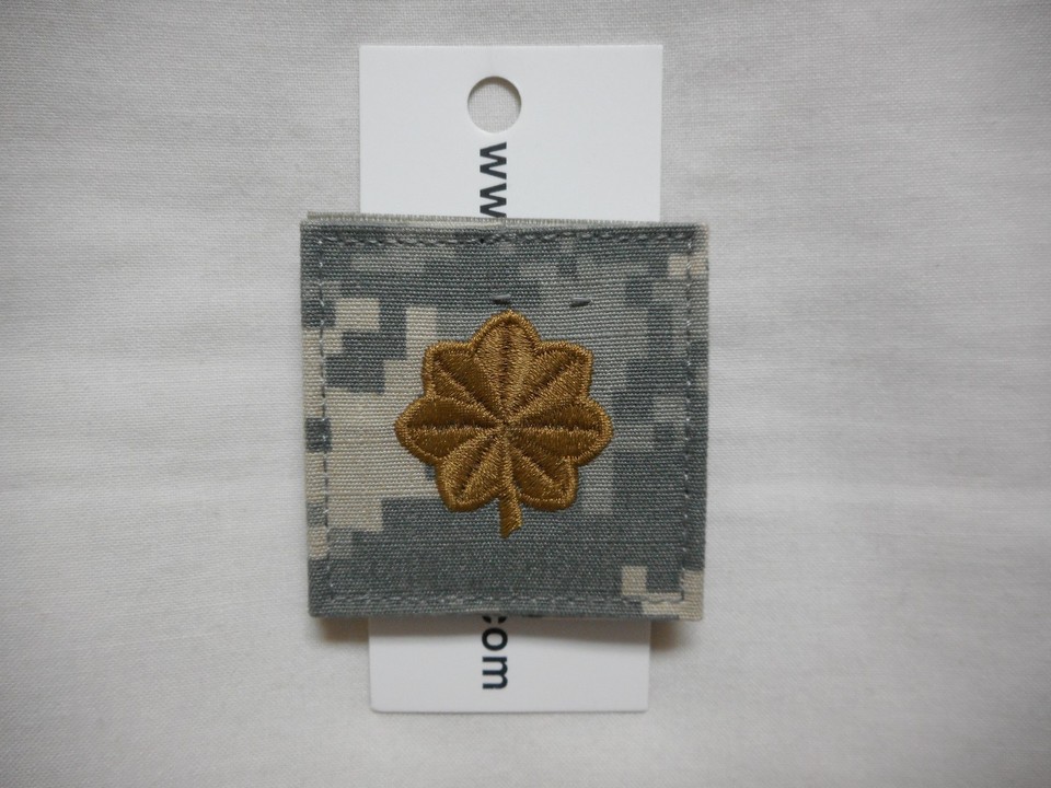 ACU DIGITAL UNIFORM OFFICER RANK WITH FASTENER | eBay