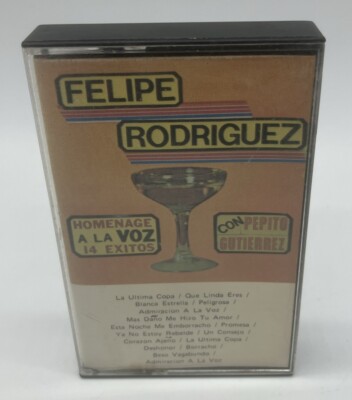 Felipe Rodriguez - Homenage A La Box 14 Exitos - Cassette Felipe 307 ...