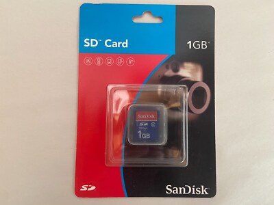 SanDisk SD 1 GB Secure Digital Card (SDSDB-1024-AW11) 619659033316| eBay