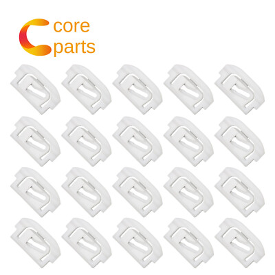 20x Windshield & Rear Window Trim Molding Clips for 1975-1990 Chevy ...