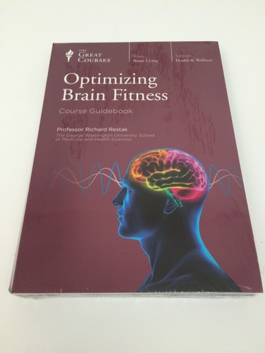 The Great Courses OPTIMIZING BRAIN FITNESS 2 DVDs + Course Book 12 ...