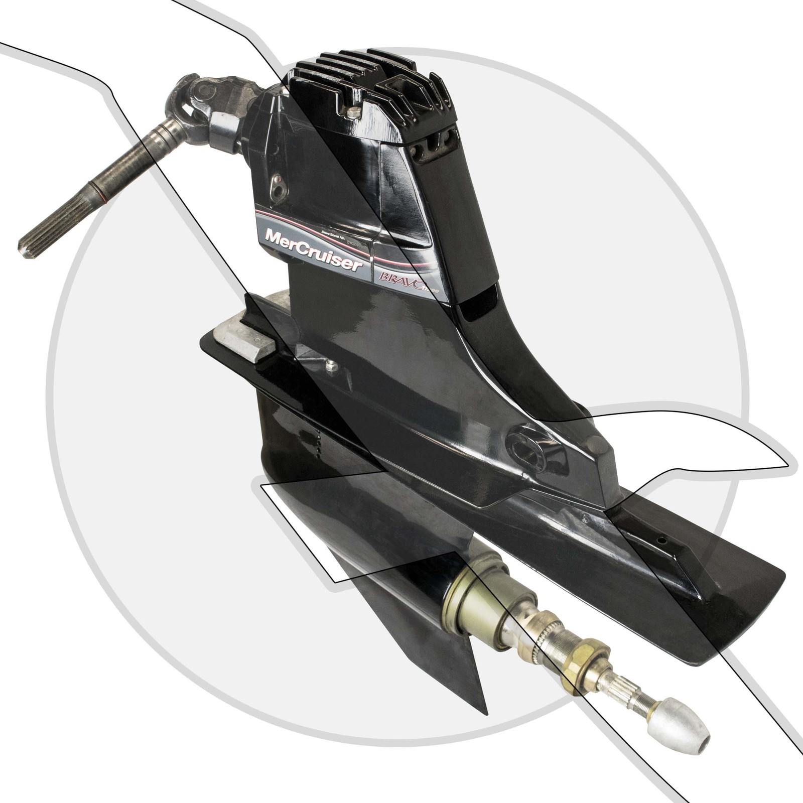 Mercruiser Bravo 3X 2.0 Ratio CPO Sterndrive Mercury Outdrive Three | eBay