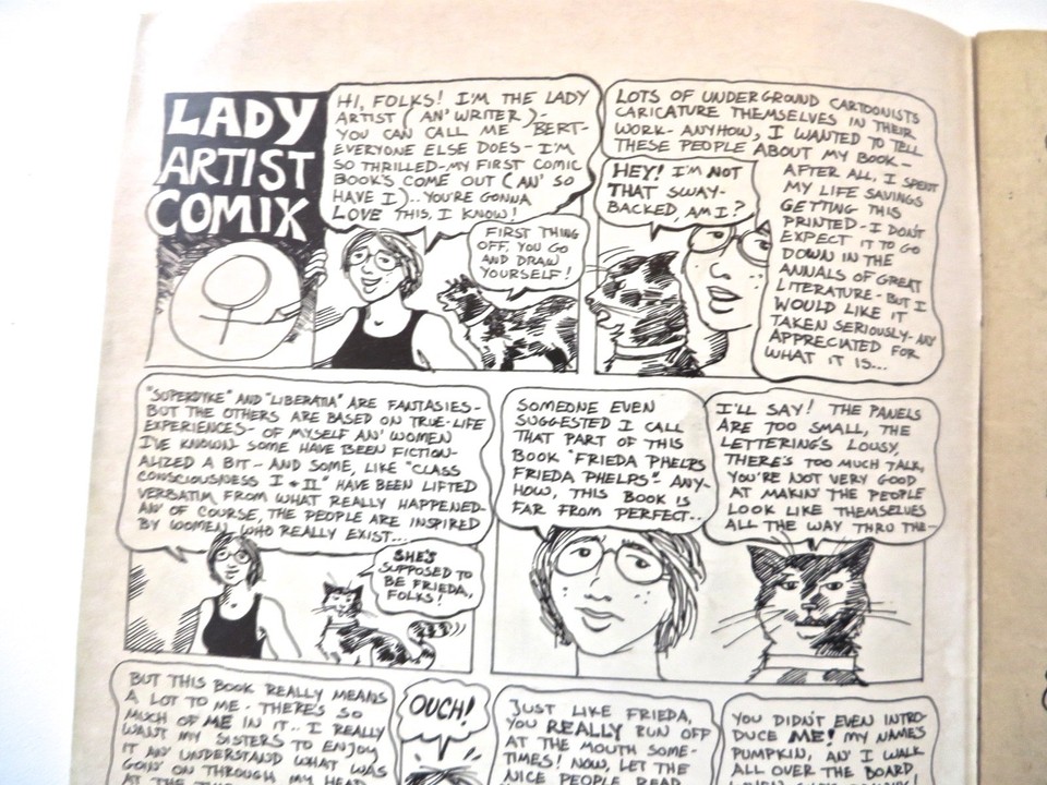 Underground Comics Dynamite Damsels 1976 Lesbian Dyke Comic by Roberta ...